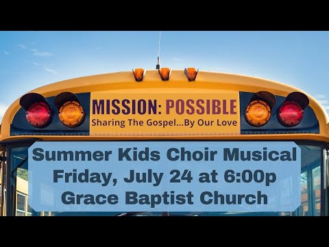 "Mission: Possible" Kid's Musical - July 24, 2020 - YouTube