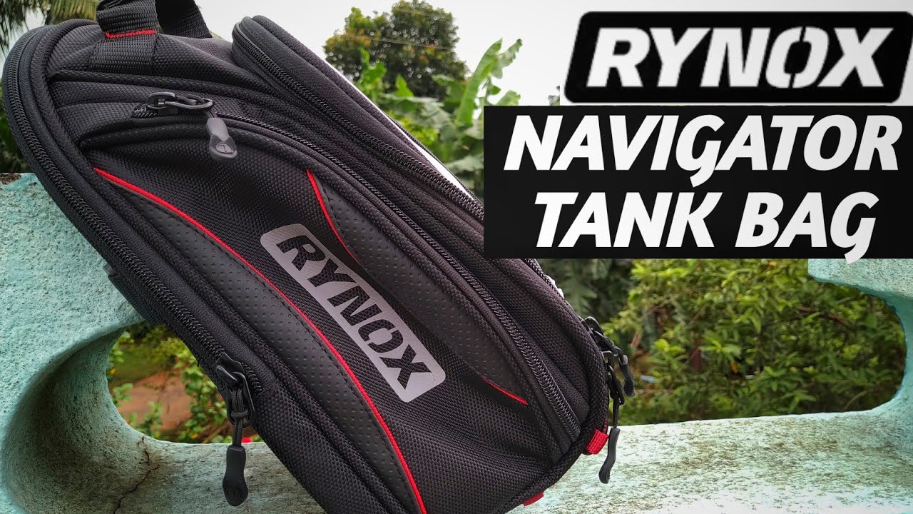 RYNOX NAVIGATOR TANK BAG - YouTube