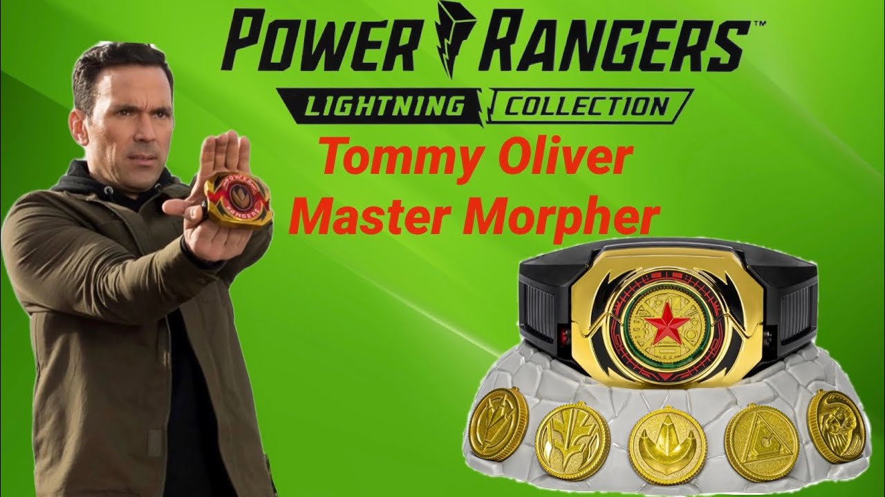 Power Rangers Lightning Collection Tommy Oliver Master Morpher Review ...