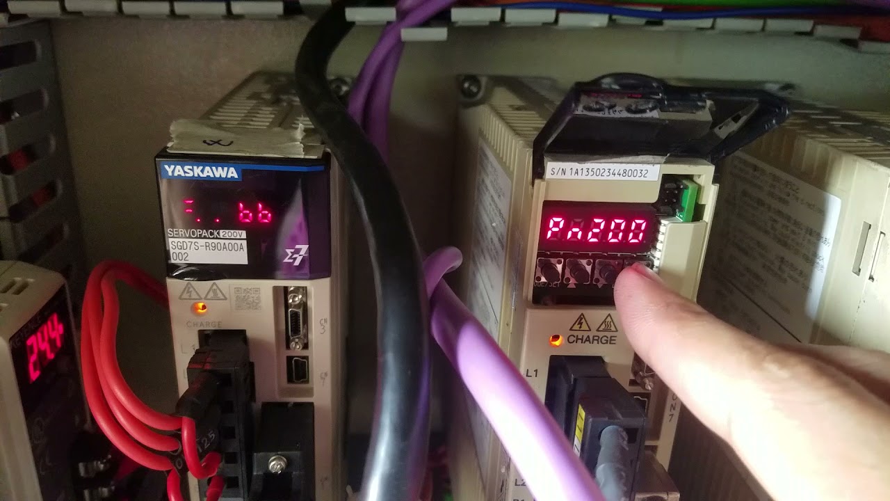 CÀI ĐẶT DRIVER YASKAWA SIGMA 5 SGDV. Yaskawa Sigma 5 DRIVER Settings ...