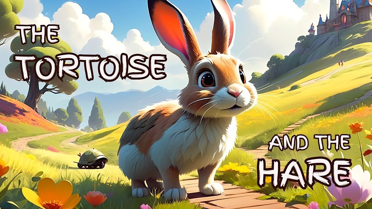 Tortise and rabbit story/story for kids/the tortoise and the hare ...