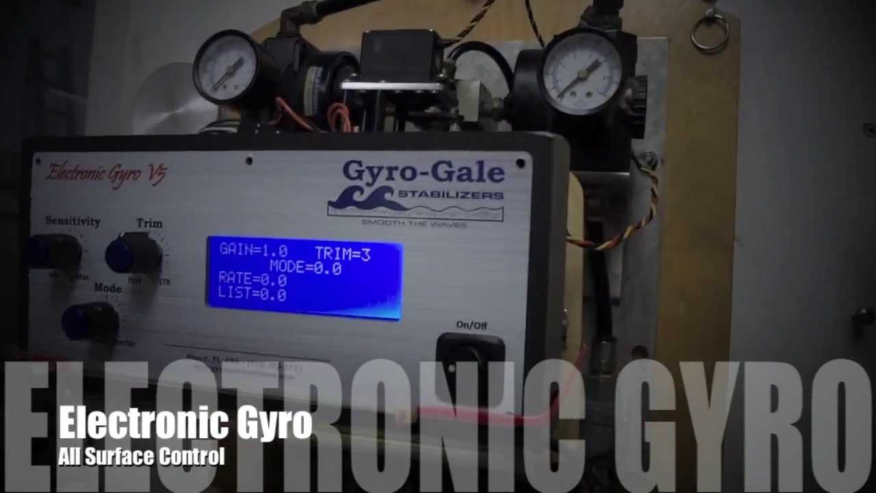 Gyro-Gale Stabilizers' Electronic Gyro - YouTube