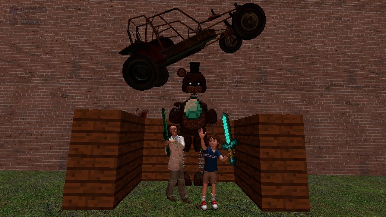 Gmod FNAF | Doing random things with Tinyworld - YouTube