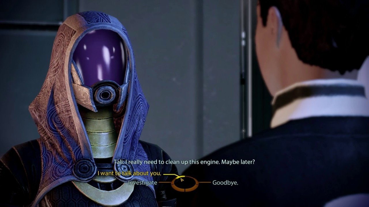 Mass Effect 2: Tali has no more to say - YouTube