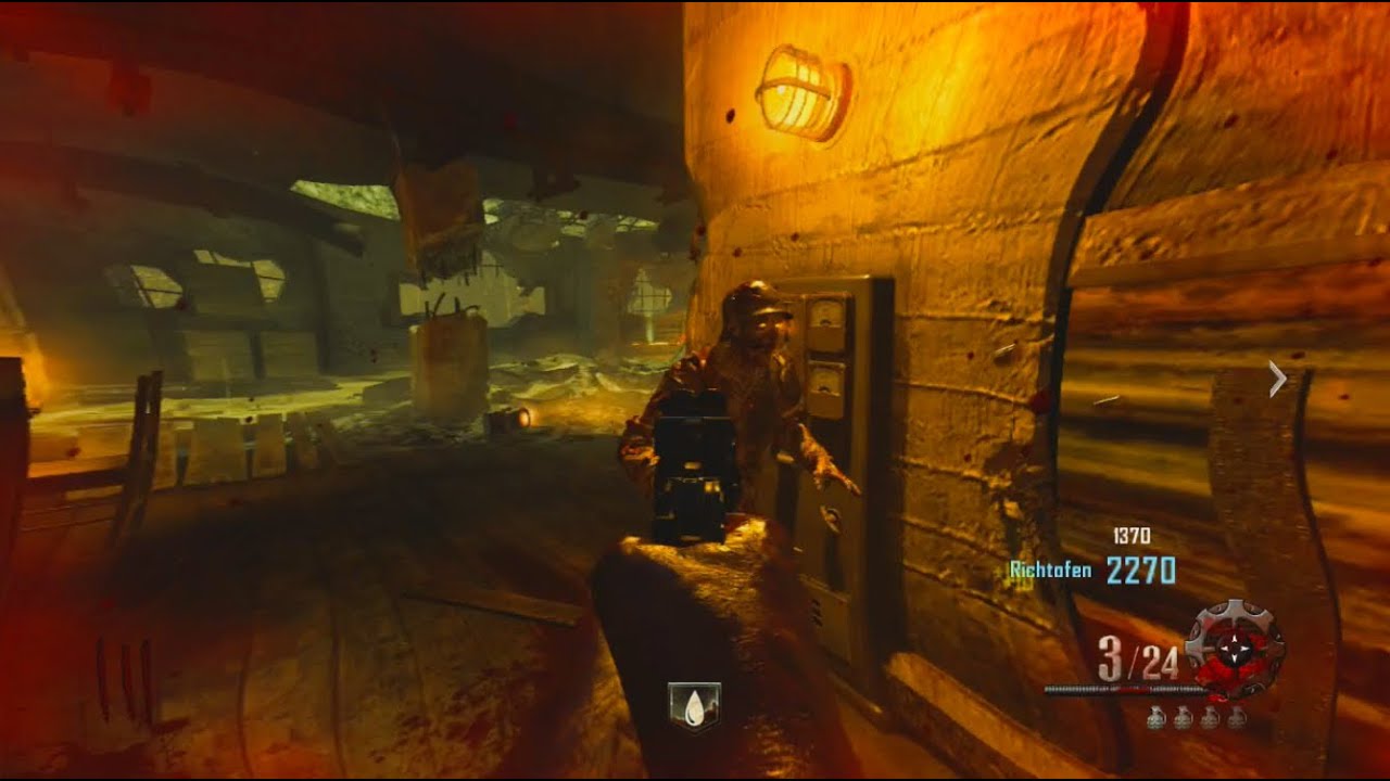 How To Get "ZOMBIE BLOOD" Perk Power Up ON ROUND ONE! "ORIGINS" Zombies ...