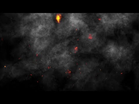 Burning Fire Particles Overlay Smoke Video Effect - Background Video Effects HD