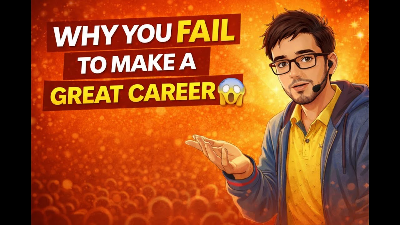 Why do most people fail to have a great career - YouTube
