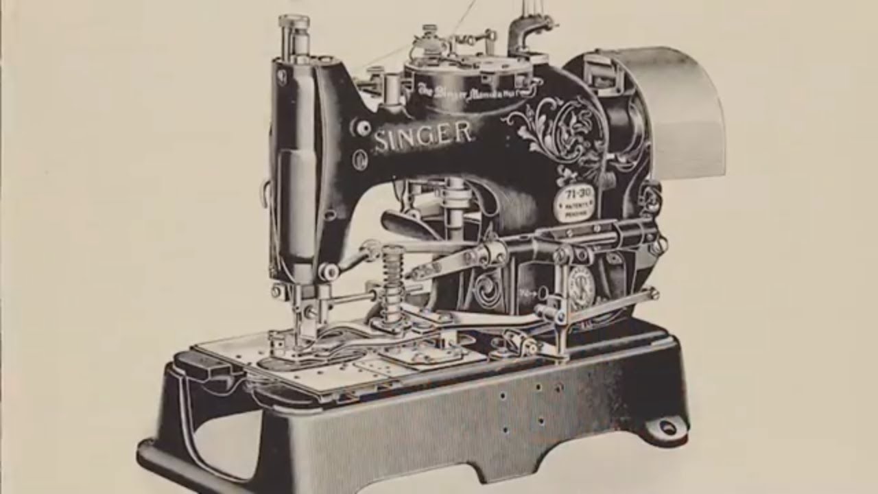 Industrial Revolution Inventions Sewing Machine