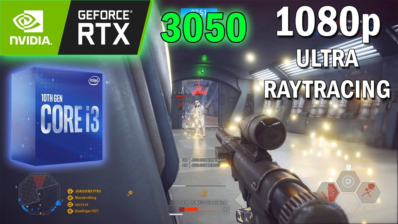 Star Wars Battlefront 2 Multiplayer ULTRA Ray tracing | RTX 3050 ...