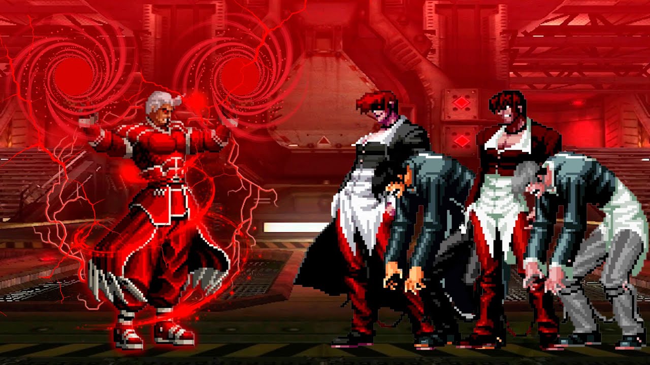[KOF Mugen] Zero Blood vs Iori Orochi Team - YouTube