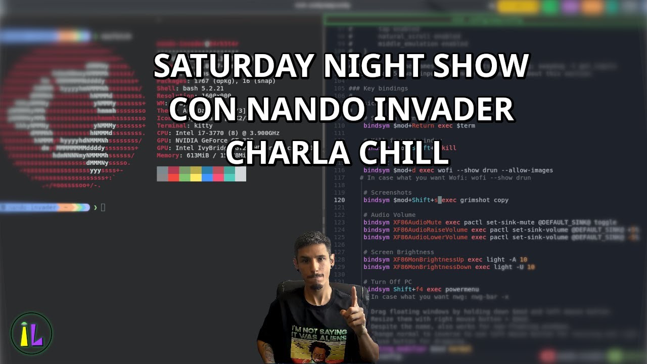 Sabado de chill | Charla linuxera cortita - YouTube