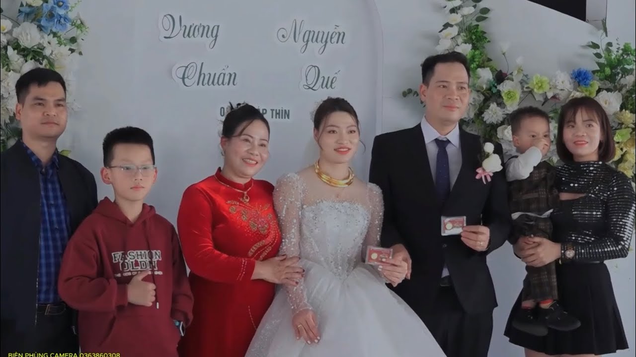 LỄ THÀNH HÔN - VƯƠNG CHUẨN & NGUYỄN QUẾ phim4k - YouTube