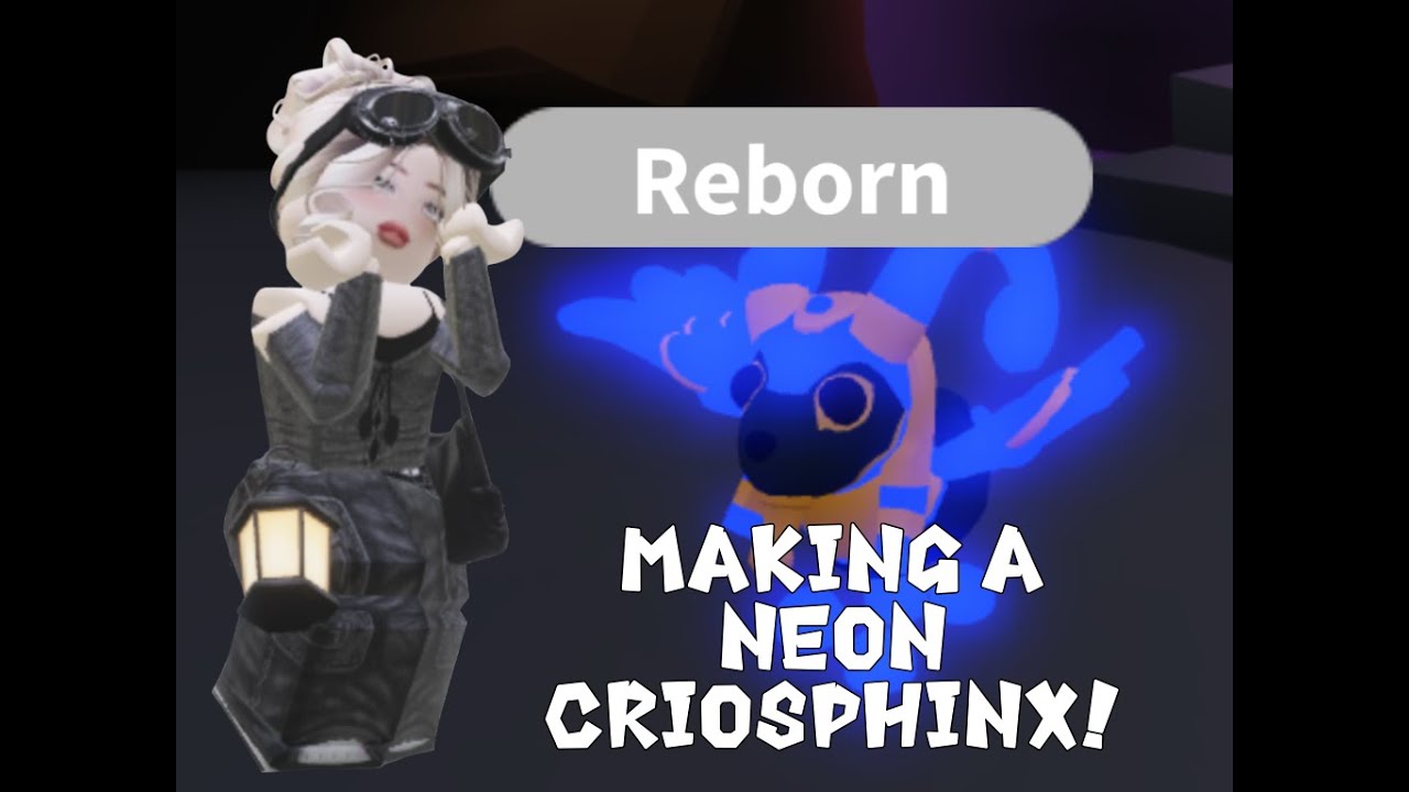 Making a neon criosphinx! - YouTube