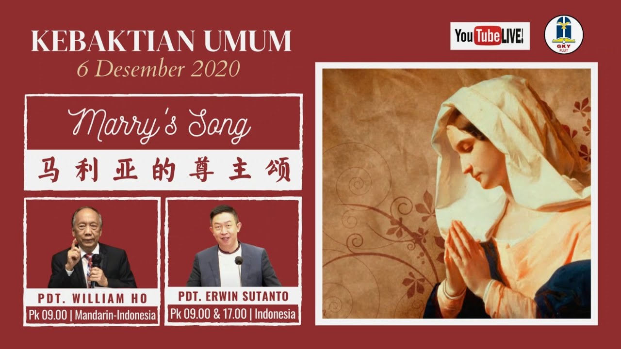 MARRY’S SONG - PDT. ERWIN SUTANTO - YouTube