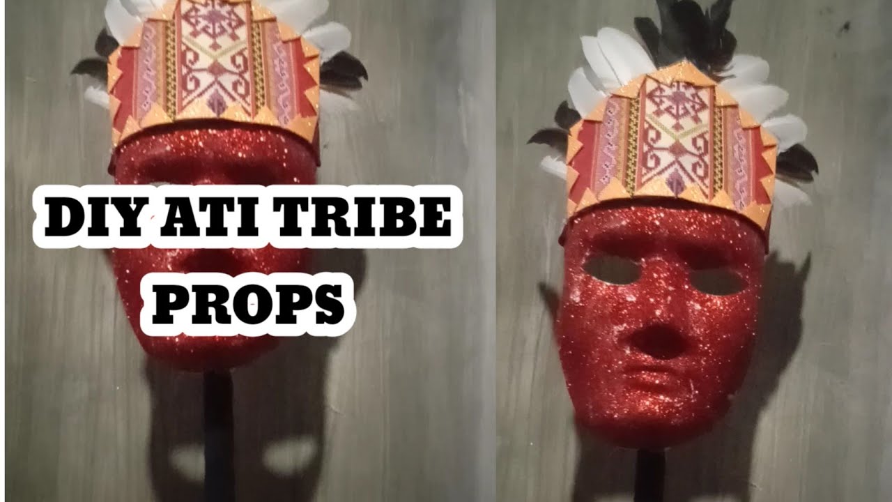 DIY ATI TRIBE PROPS (ATI-ATIHAN FESTIVAL) - YouTube