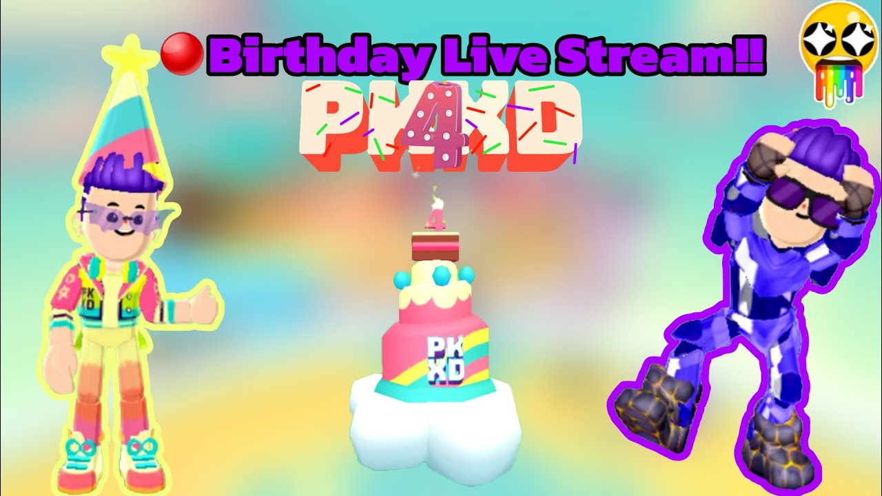 🔴PKXD LIVE! BIRTHDAY STREAM🎂🤯 Playing With Fans!! - YouTube