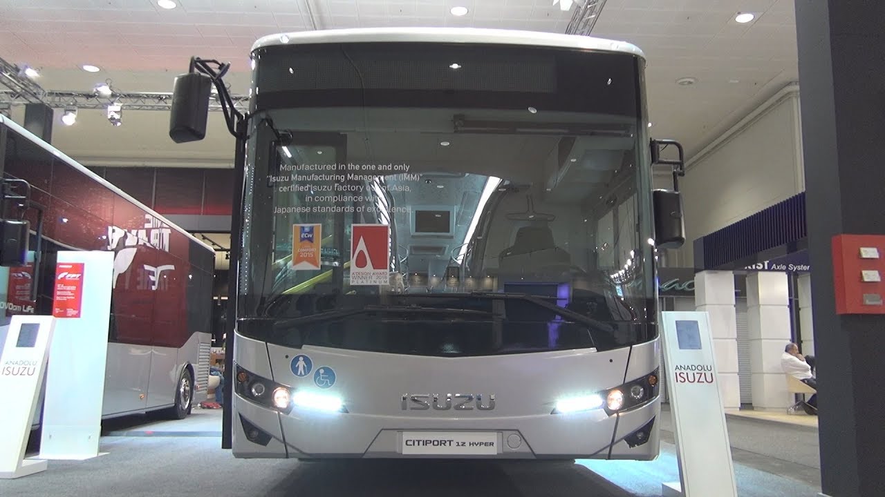 Isuzu Citiport 12 HyPer Bus (2019) Exterior and Interior - YouTube