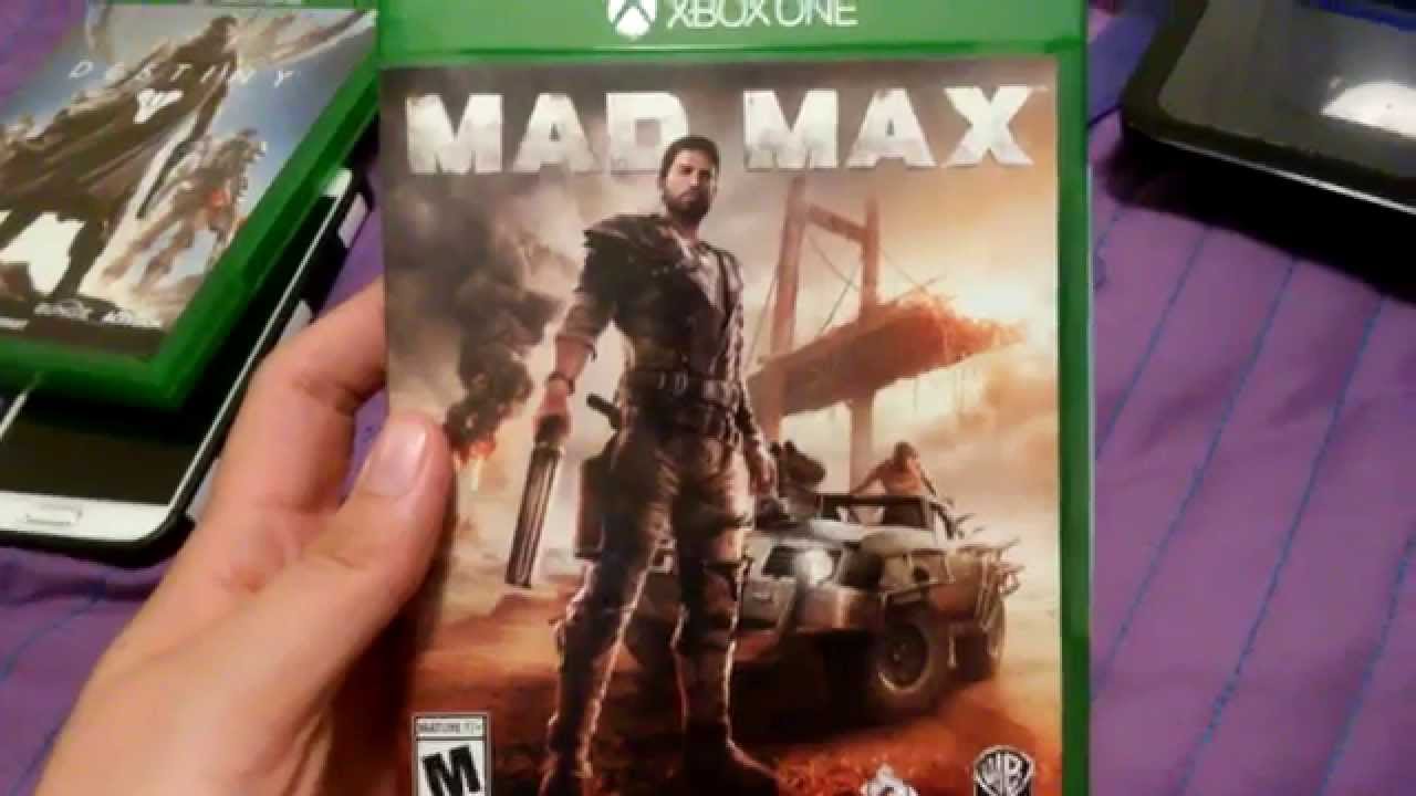 Mad Max Xbox one unboxing - YouTube
