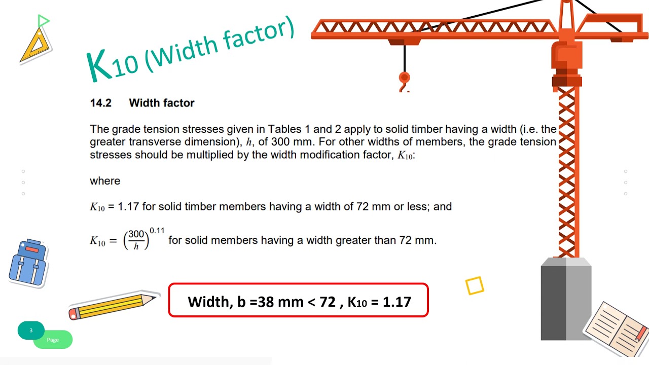Example Timber Design Tension Member by dRBI (latest_16July2021) - YouTube