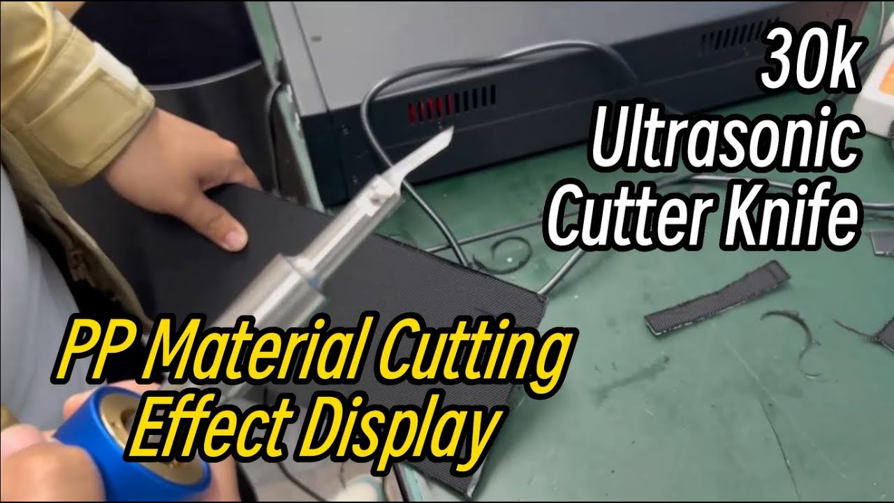 30kHz Ultrasonic Cutter Knife - YouTube