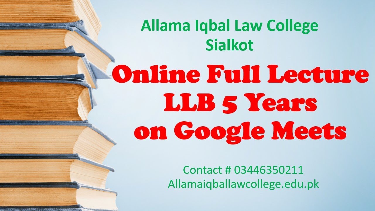 Online Full Lecture 29 LLB 5 Years recorded on 28-07-2020 - YouTube