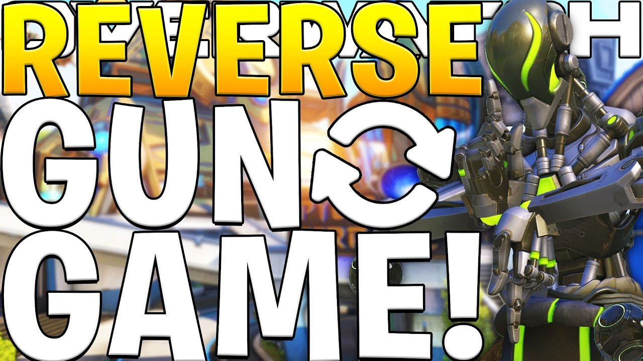 OVERWATCH REVERSE GUN GAME WITH FRIENDS! - YouTube