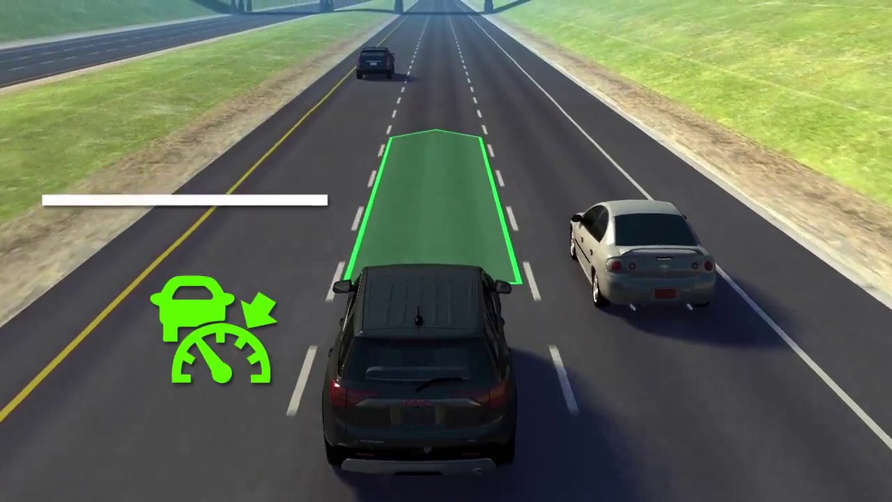 Adaptive Cruise Control GMC - YouTube