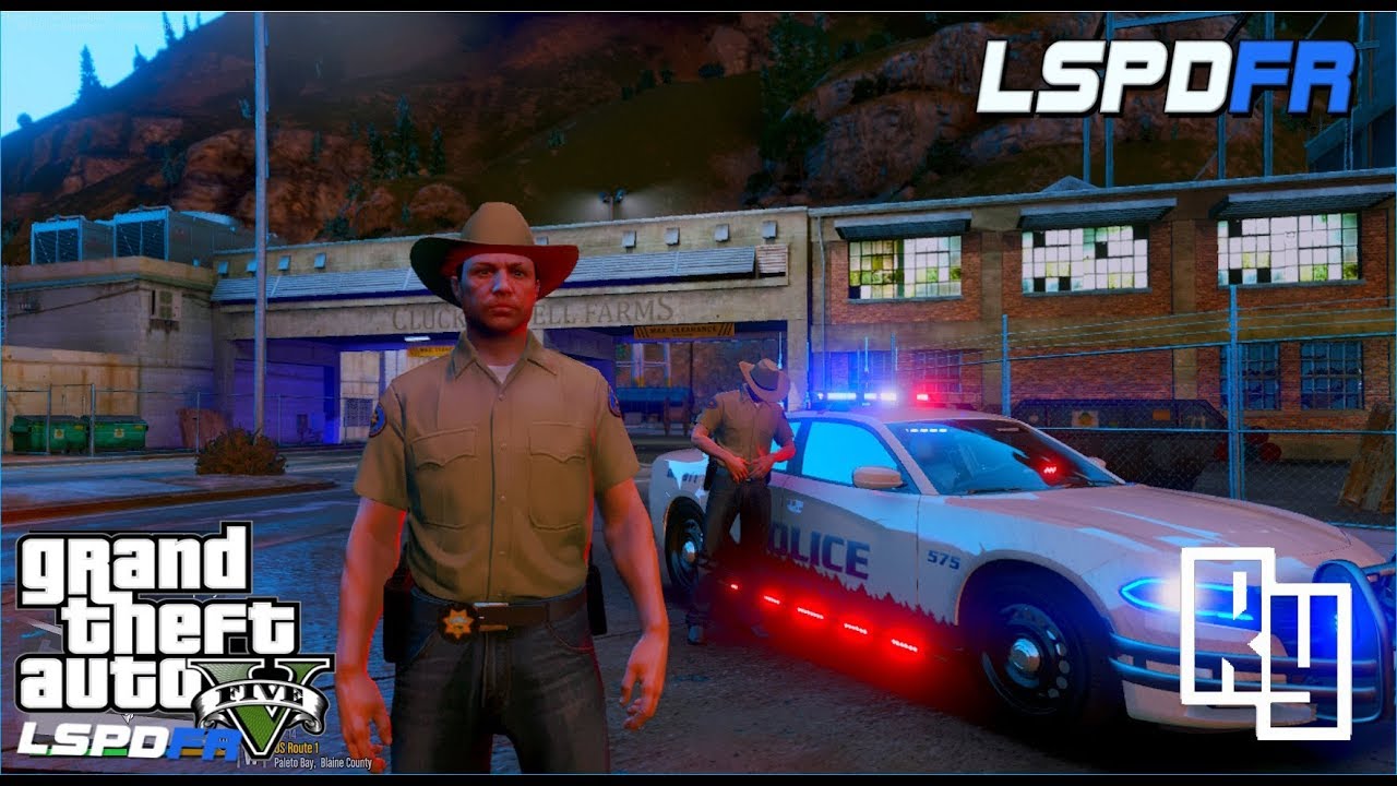 LIVE: GTA 5 LSPDFR Blaine County Partner Patrol "Christmas Tree Charger ...