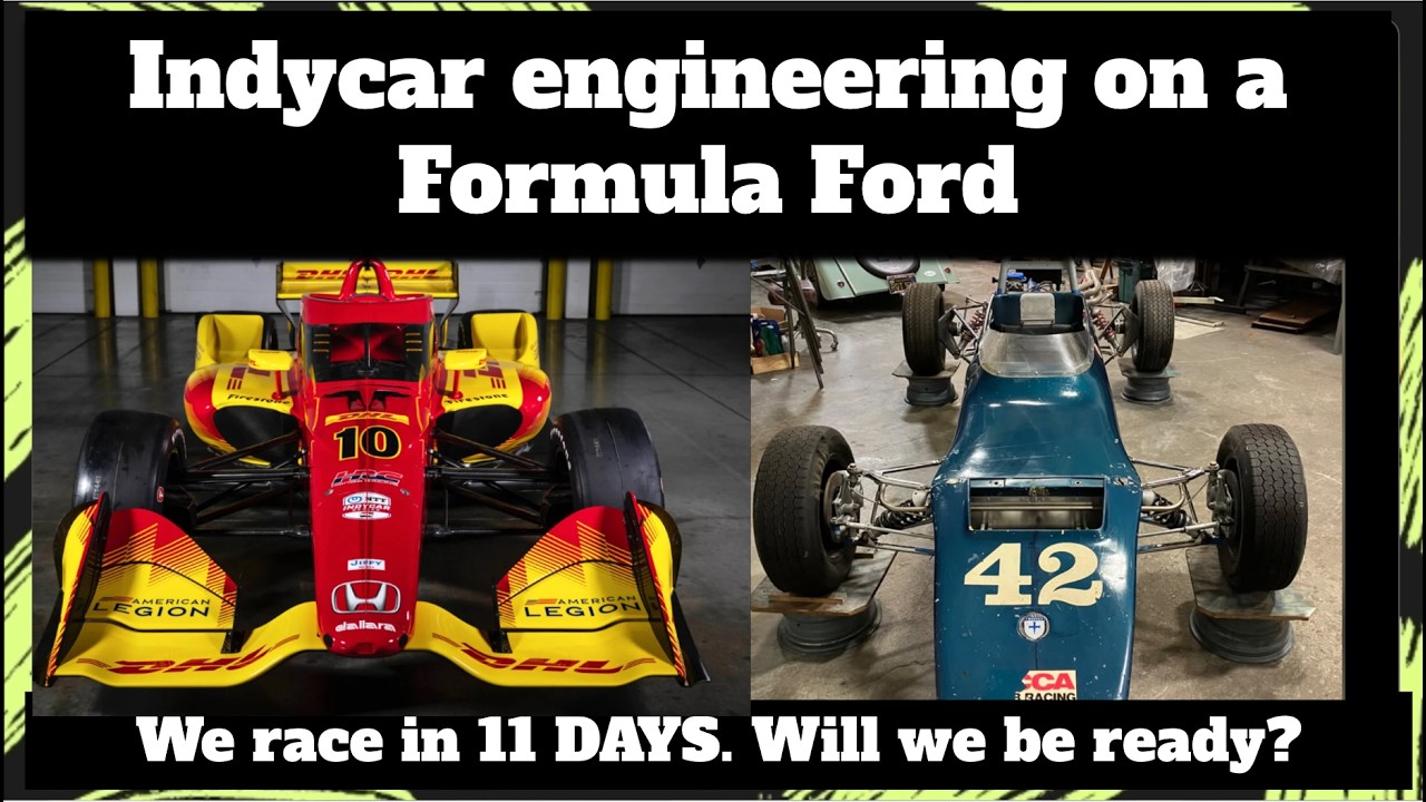 Indycar Engineering on a Formula Ford (11 days left) - YouTube