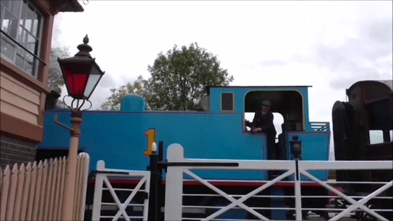 Steam. Thomas Tank & the red light (Didcot Oct 17) - YouTube