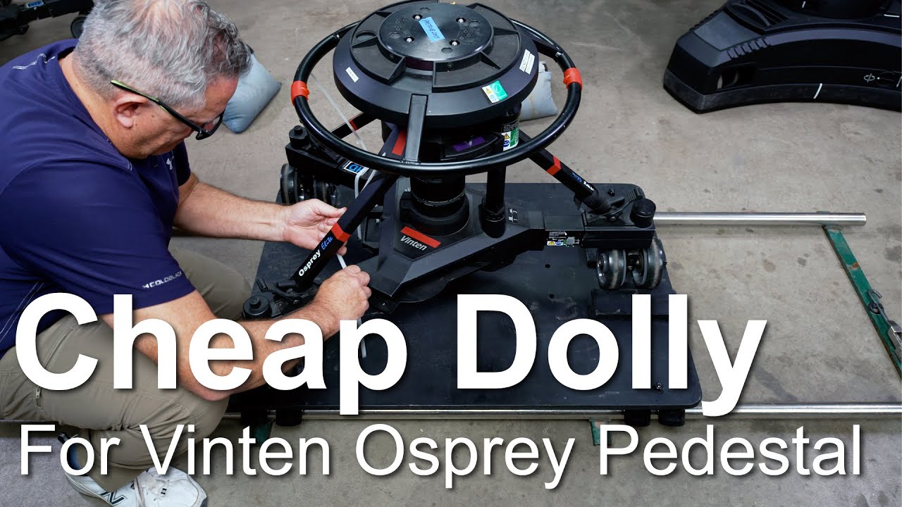 Camera Dolly Rental Vinten Osprey Elite Pedestal Vinten Tracking Dolly ...