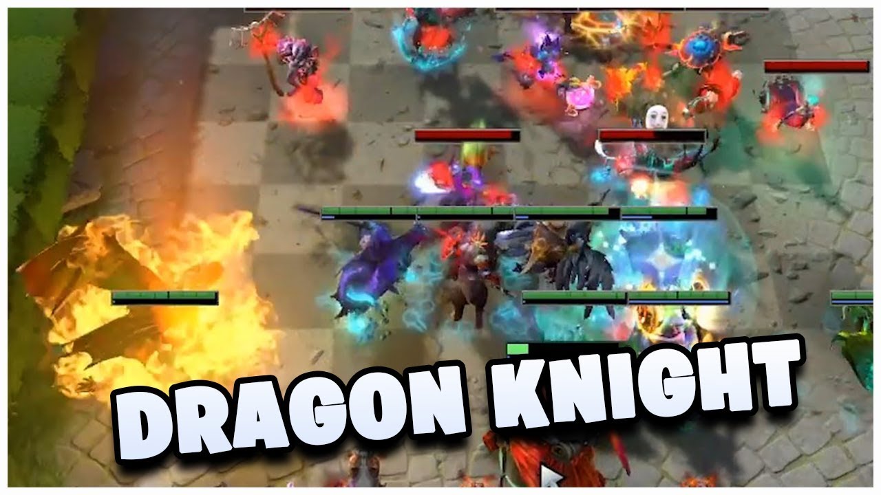 Duo mit Saitain | Dota Auto Chess Dragon Knight Combo - YouTube