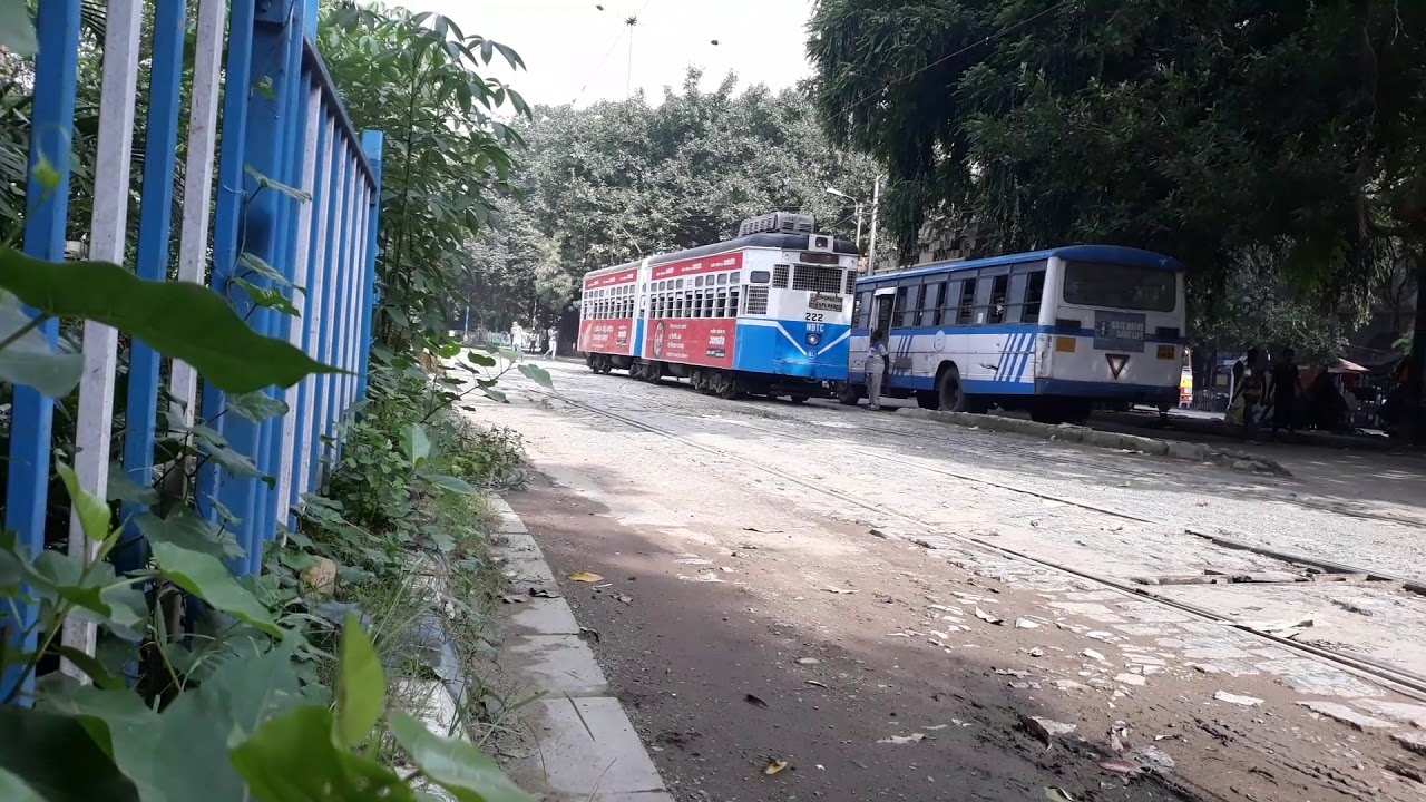 Kolkata tram is the oldest operating electric tram in india. - YouTube
