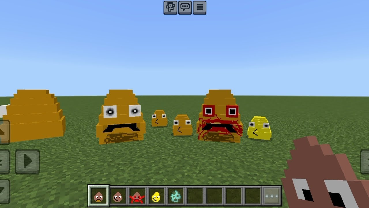 Pou's revenge ADDON in Minecraft PE - YouTube