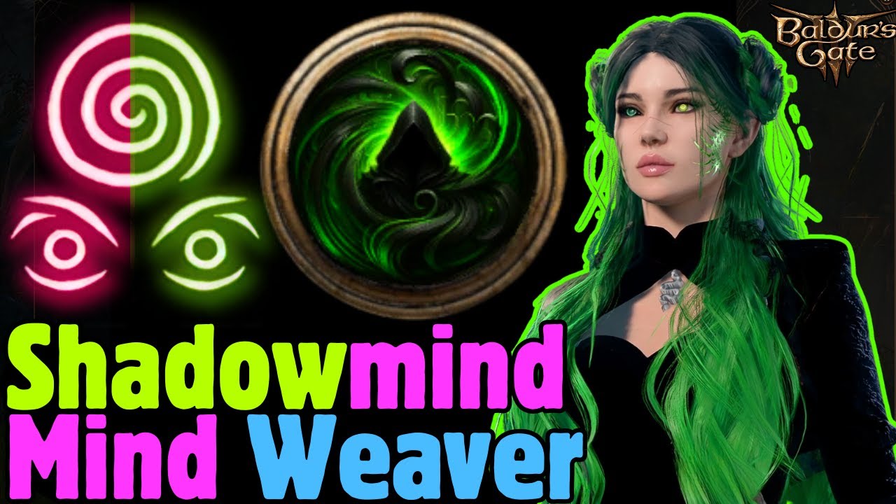 SHADOWMIND MIND WEAVER Mod Build in Baldur's Gate 3 - YouTube