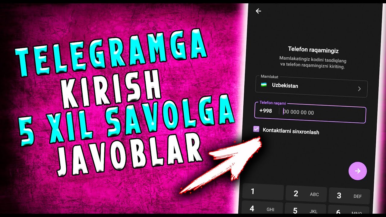 TELEGRAM OCHISH / TELEGRAM OCHISHDAGI 5 XIL SAVOLLARGA JAVOB OLAMIZ # ...