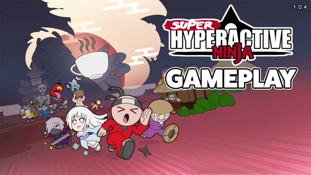 Super Hyperactive Ninja | PS4 Gameplay - YouTube