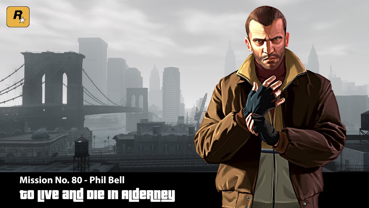 GTA IV - Mission #80 - To Live and Die in Alderney - YouTube
