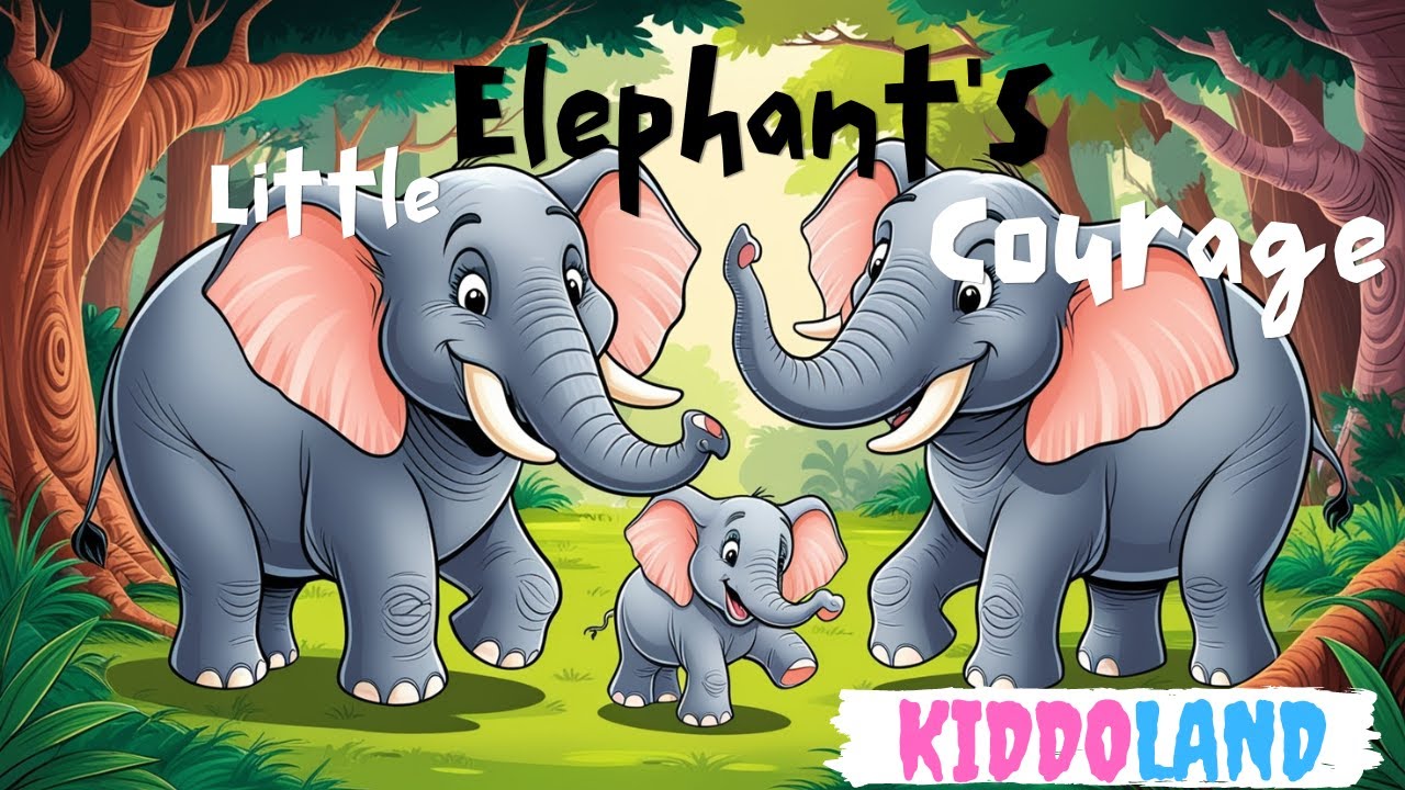 Little Elephant's Courage – Fairy Tale for Kids | Bedtime Stories for ...