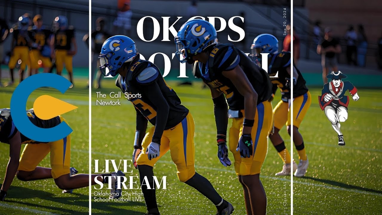 Classen SAS vs OKC Patriots | OKLAHOMA HIGH SCHOOL FOOTBALL LIVE | 9/20 ...