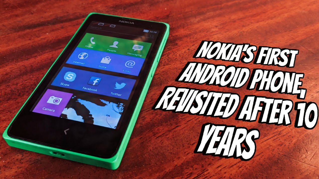 Nokia's First Android Phone the Nokia X | Retro Tech | Nokia X Platform ...