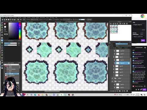 4/12/24 rpgmaker custom tileset - YouTube