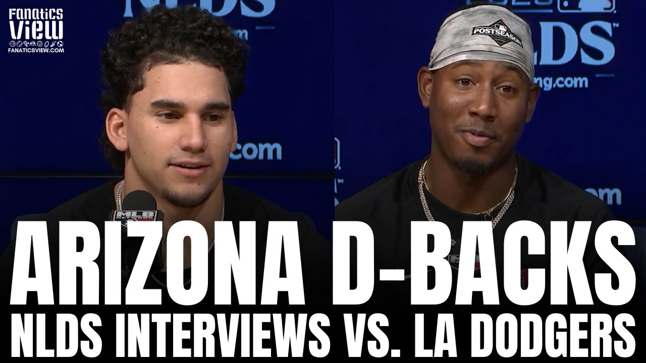 Geraldo Perdomo & Alek Thomas React to First MLB Postseason Experience ...