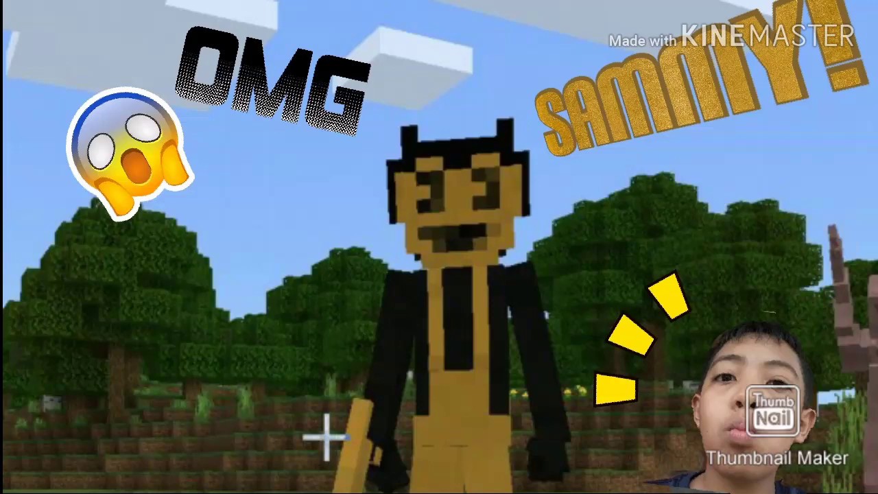 BATIM addon review (Minecraft Bendy and the Ink machine Addon) - YouTube