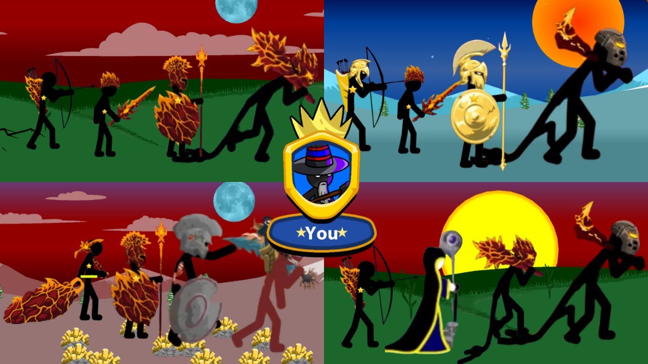 Stickman Tower Destruction Tournament Crown Of Inamorta | Stick War ...
