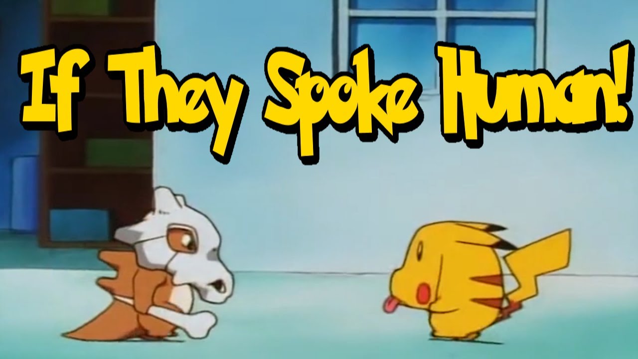 IF POKÉMON TALKED: Battling Against the Rules! (Pikachu vs. Cubone ...
