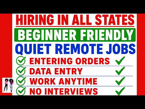Work From Home Jobs Overview: Entering Orders, Data Entry & More (No Experience Needed)
