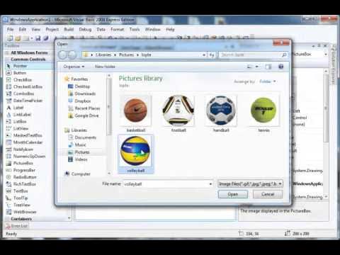 Visual Basic Radio Button & Picture Box - YouTube
