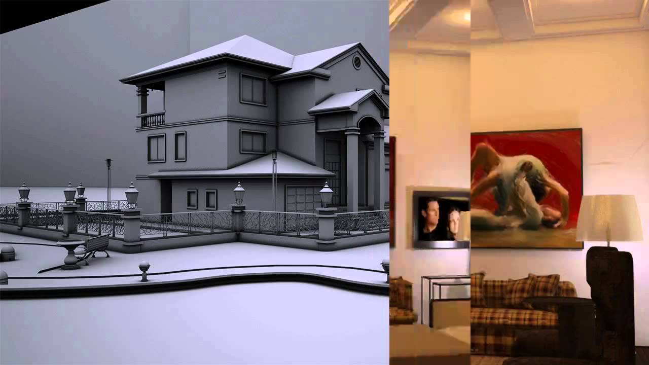 portfolio of 3Ds Max - YouTube