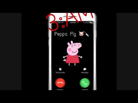 Calling Peppa Pig at 3:AM 🐷🔪 - YouTube